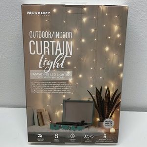 Merkury | Bedding | Merkury Innovations Curtain Lights Cascading ...